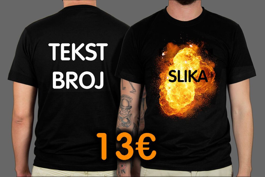 Majice za maturante Tekst i slika - TATTOO MAJICE