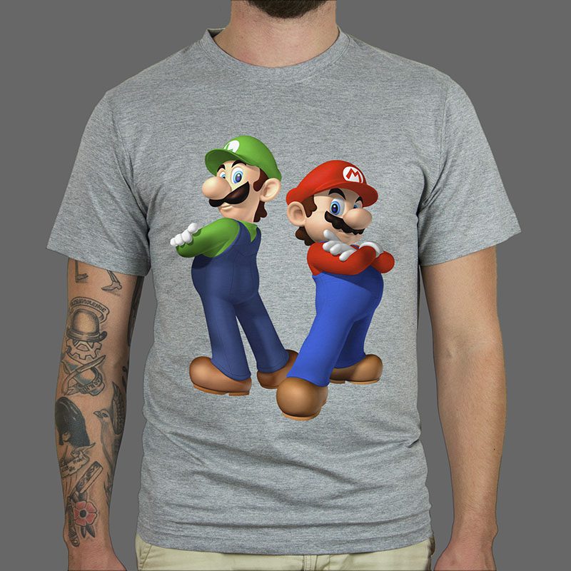 Majica Ili Hoodie Super Mario I Luigi Tattoo Majice